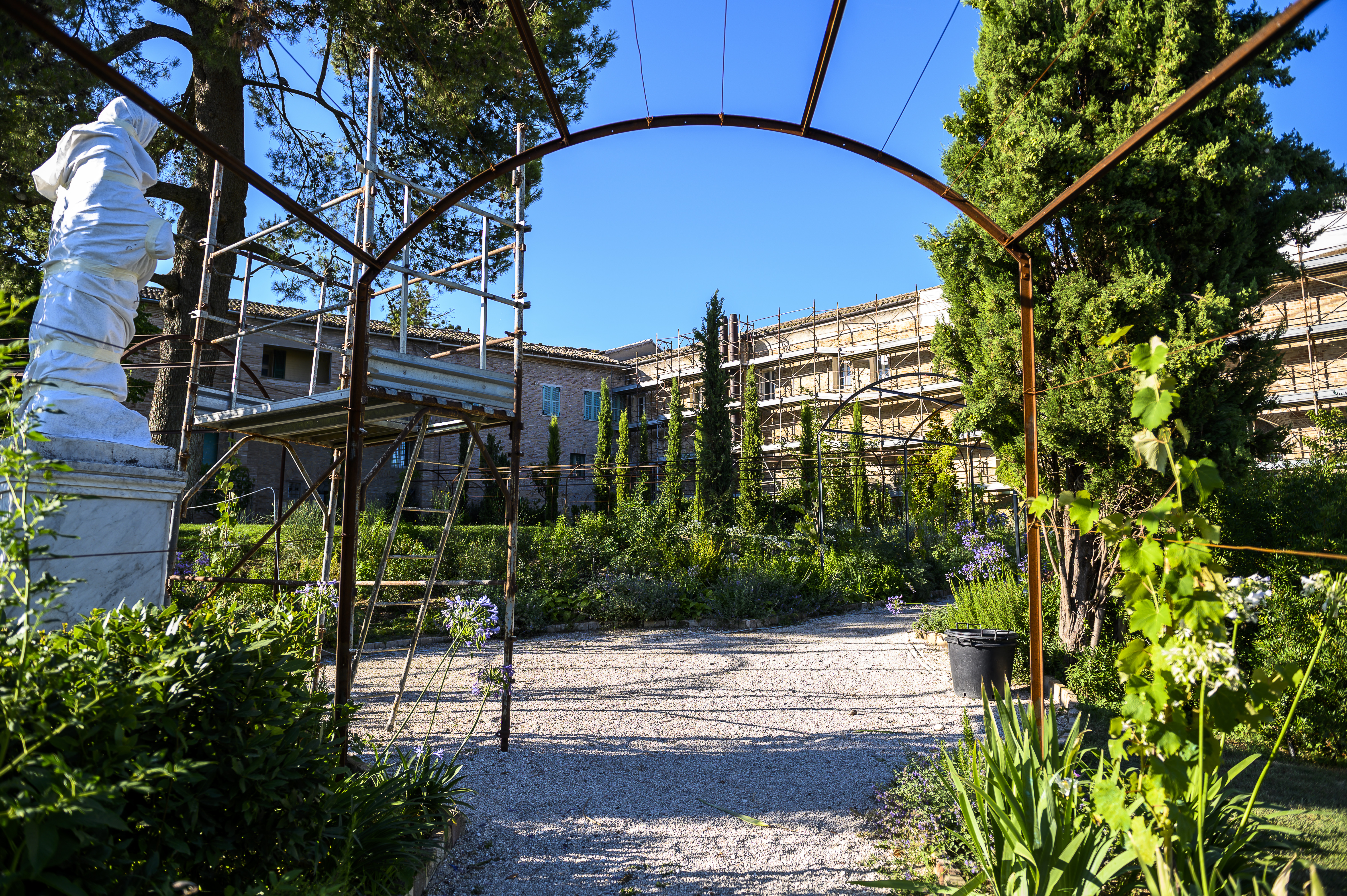 Il cantiere al Colle di Leopardi | FAI - Fondo Ambiente Italiano