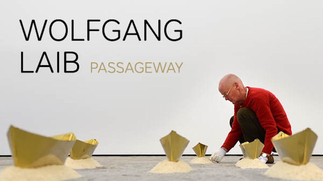 Wolfang Laib - PASSAGEWAY a Villa Panza | FAI - Fondo Ambiente Italiano